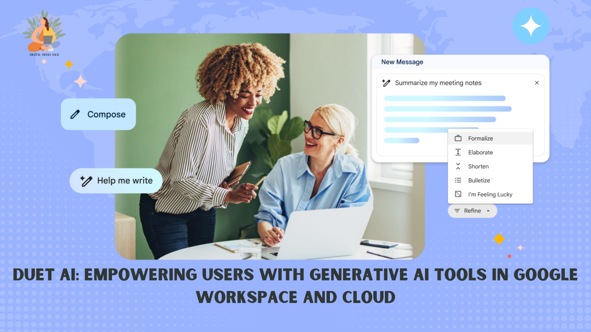 Duet AI: Empowering Users with Generative AI Tools in Google Workspace ...